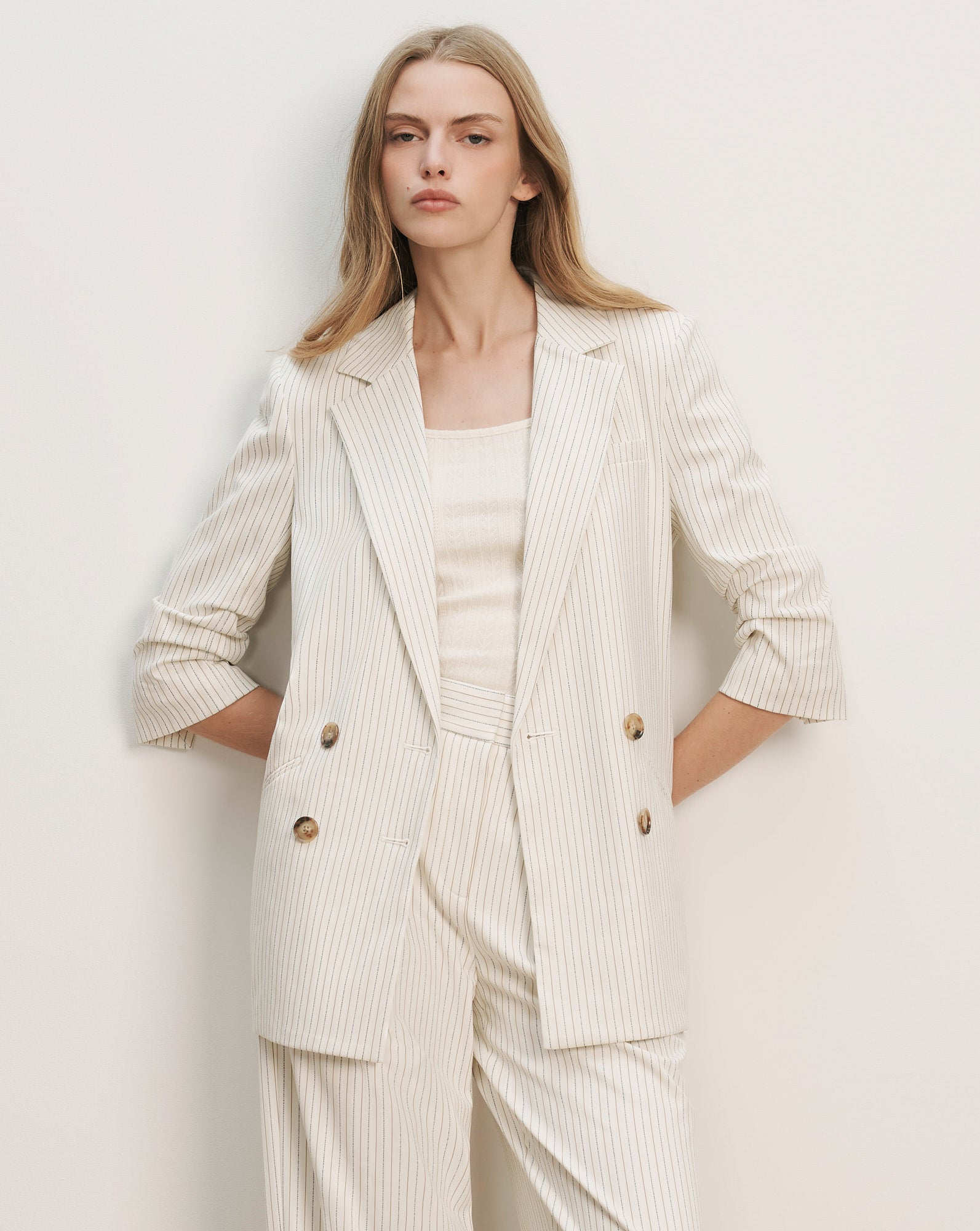 Rupert Dickey Jacket in Dove White Multi | Veronica Beard CA – Veronica ...